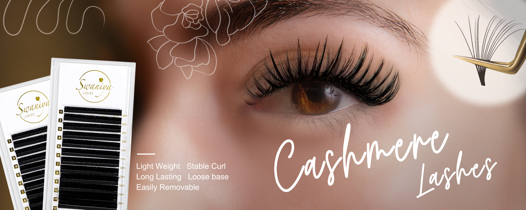 Cashmere Lashes,Velvet Lashes,Silk,Faux Mink Lashes,Supplier SWANIYA ...